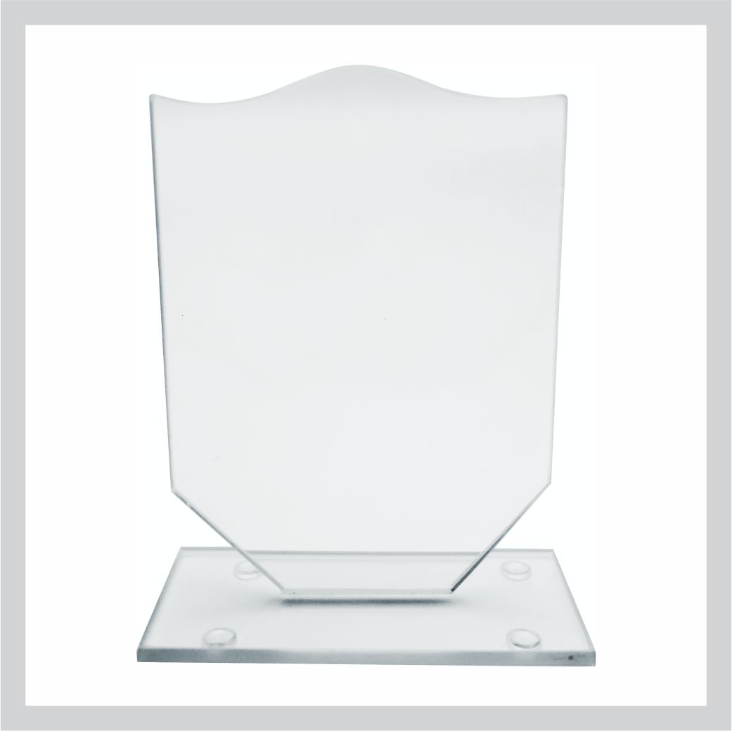 Glass Trophy 150mm 5MM THICK - Trophy Connection